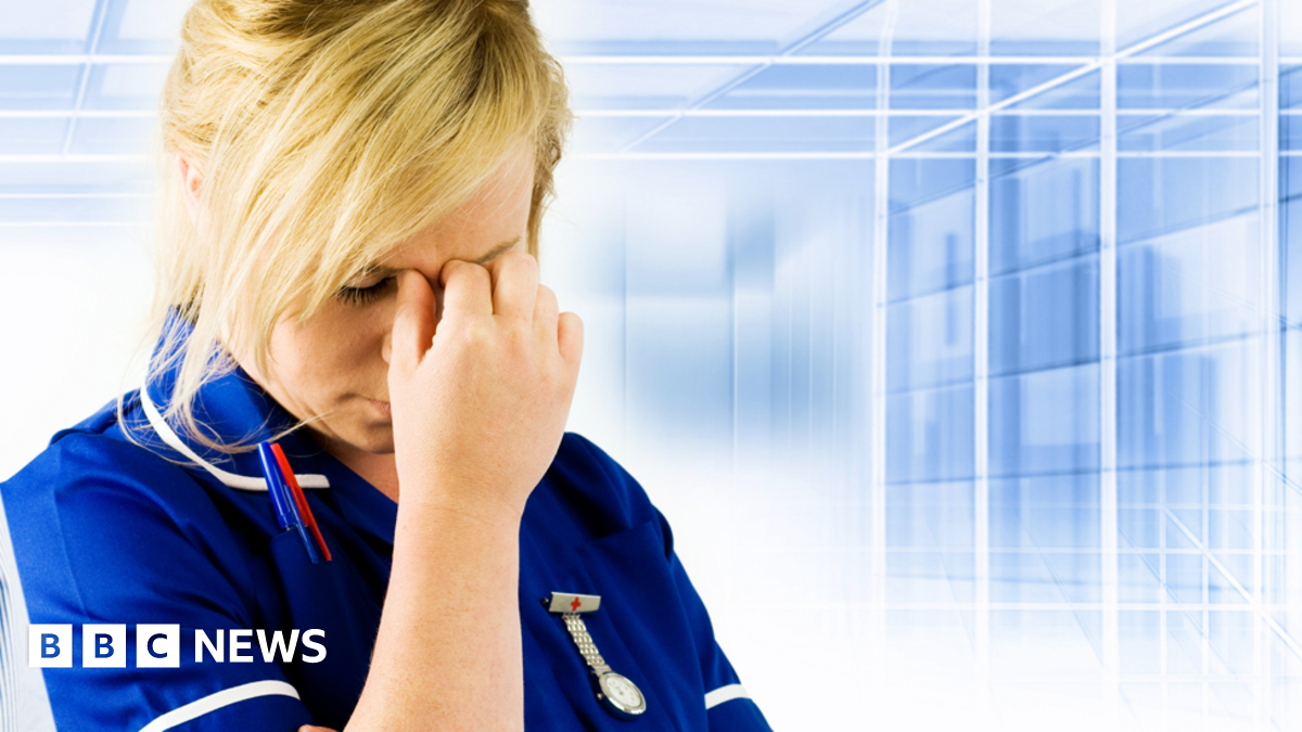 NHS Wales: Up to a third of staff absence stress-related - BBC News