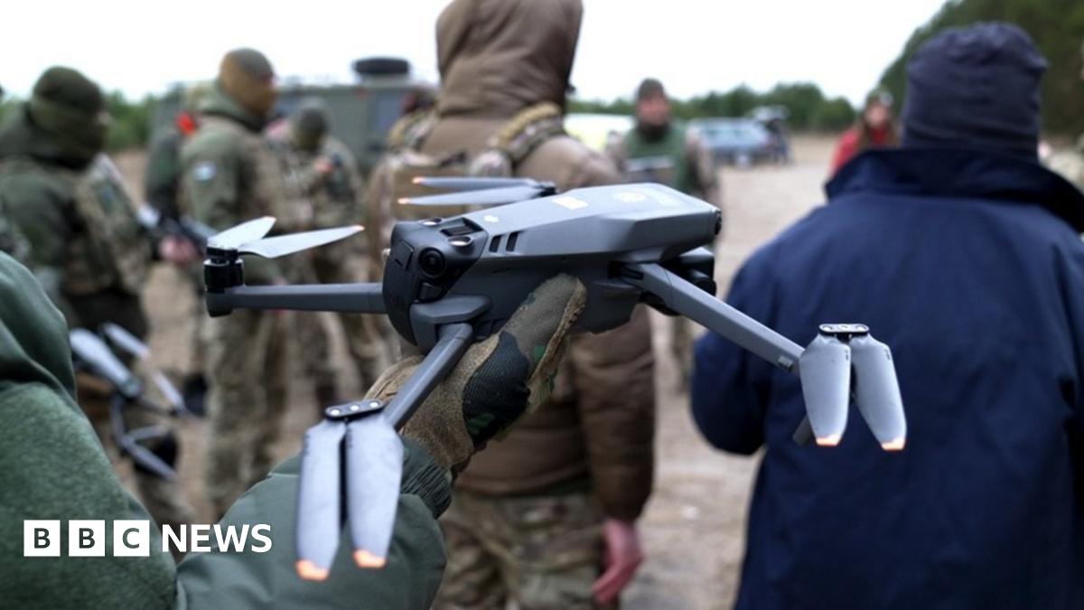 Ukraine rapidly expanding its 'Army of Drones' for front line - BBC News