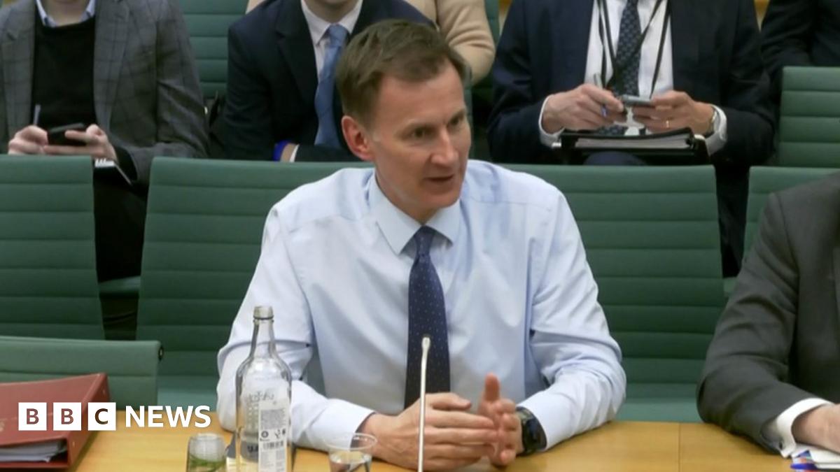 National Insurance will last for some time - Jeremy Hunt - BBC News