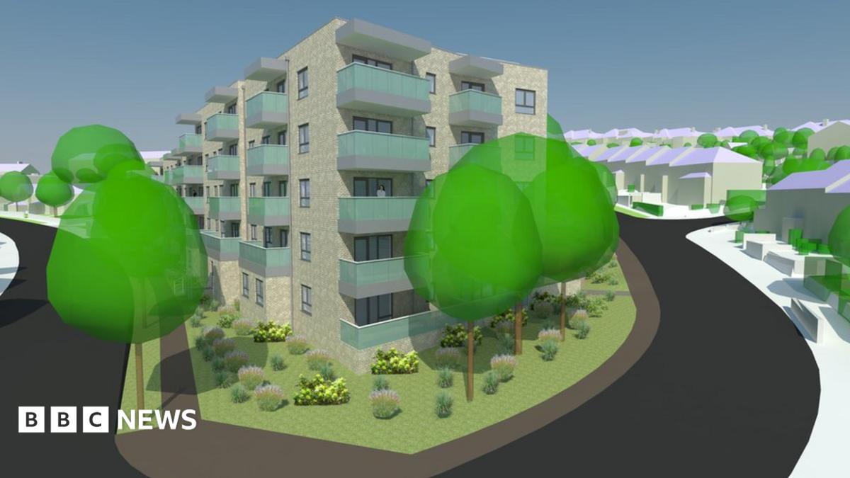 Work begins on new council homes in Whitehawk, Brighton - BBC News