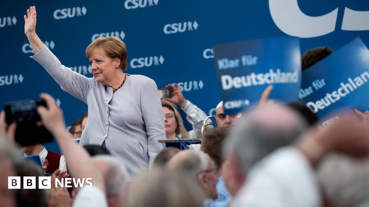 German leaders step up attacks on Trump - BBC News