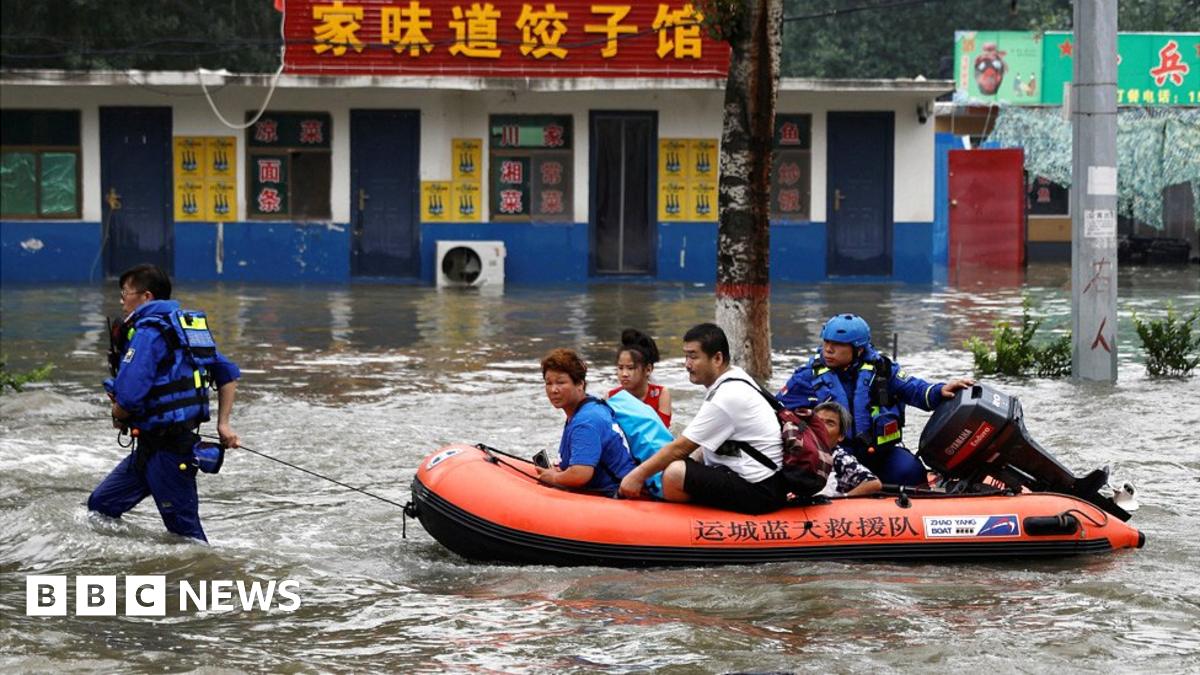 China’s summer of climate destruction - BBC News