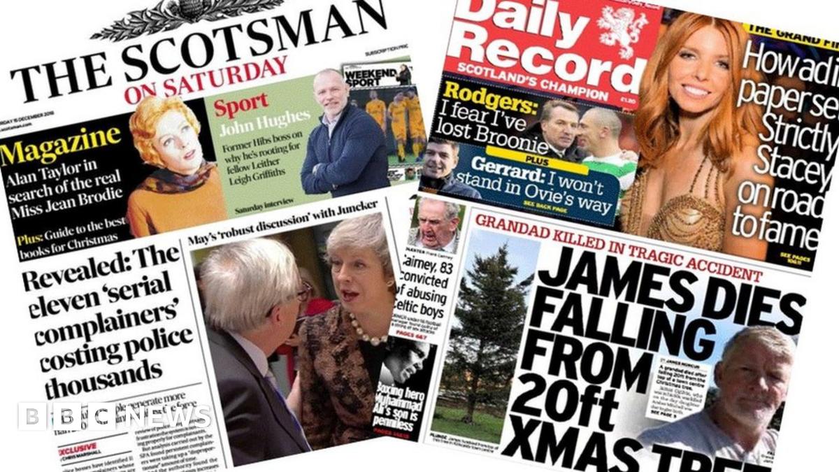 Scotland's papers: The serial complainers costing police thousands ...