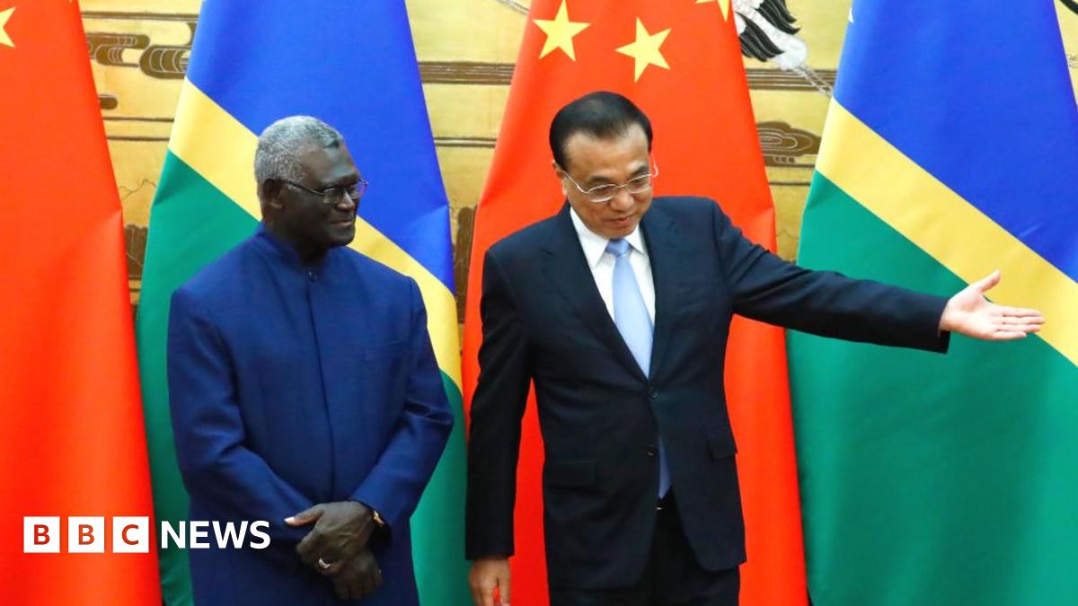 Solomon Islands: China deal in Pacific stokes Australian fears - BBC News