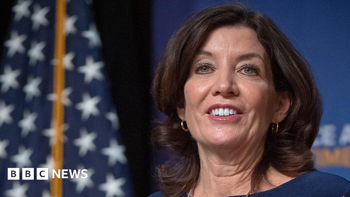 Kathy Hochul: Who is New York's first female governor? - BBC News