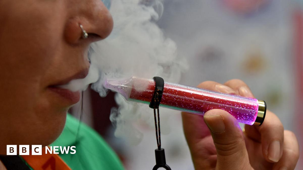Five million vapes thrown away every week - research - BBC News
