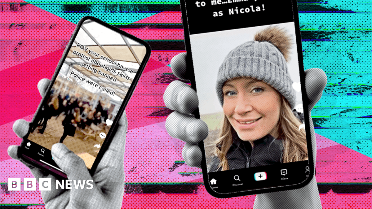 TikTok frenzies 'putting police and schools under strain' - BBC News