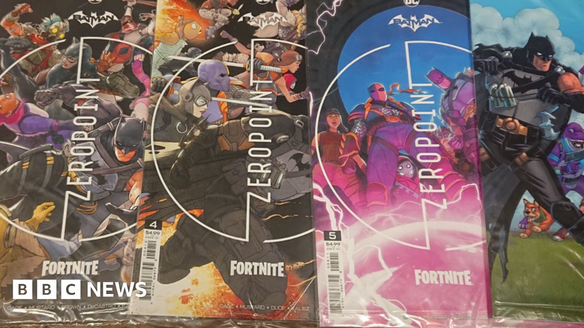 Covid: Leeds OK Comics sales down as workers stay home - BBC News