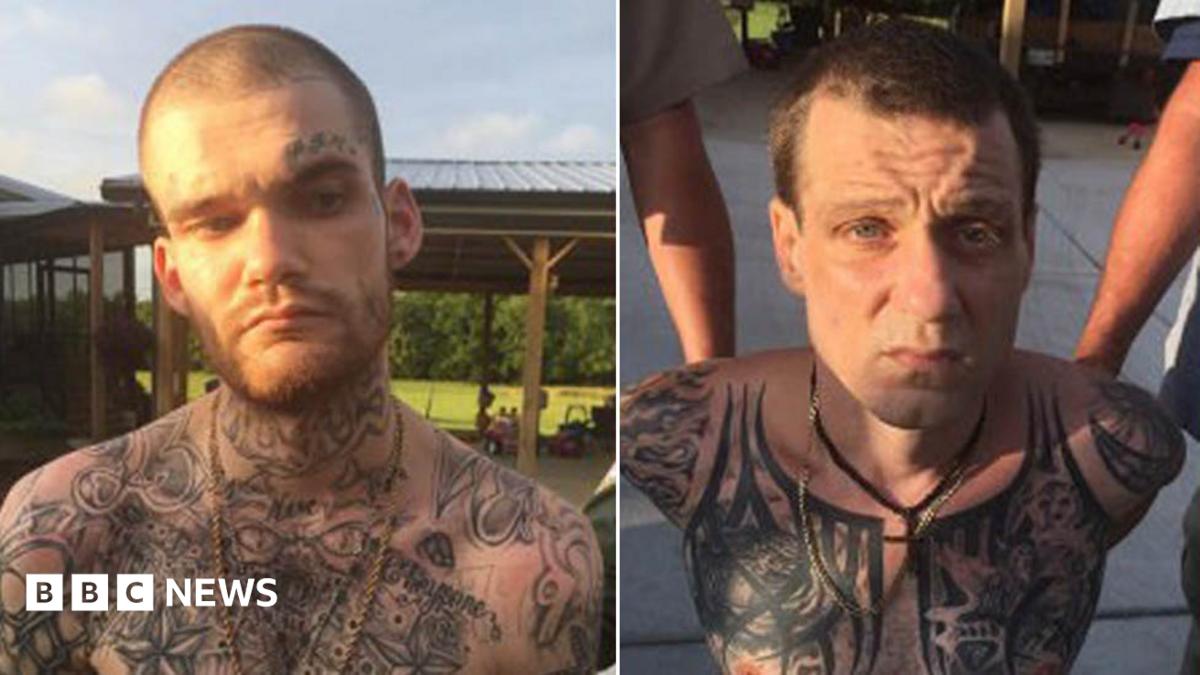 Georgia prisoners Rowe and Dubose caught after massive manhunt - BBC News