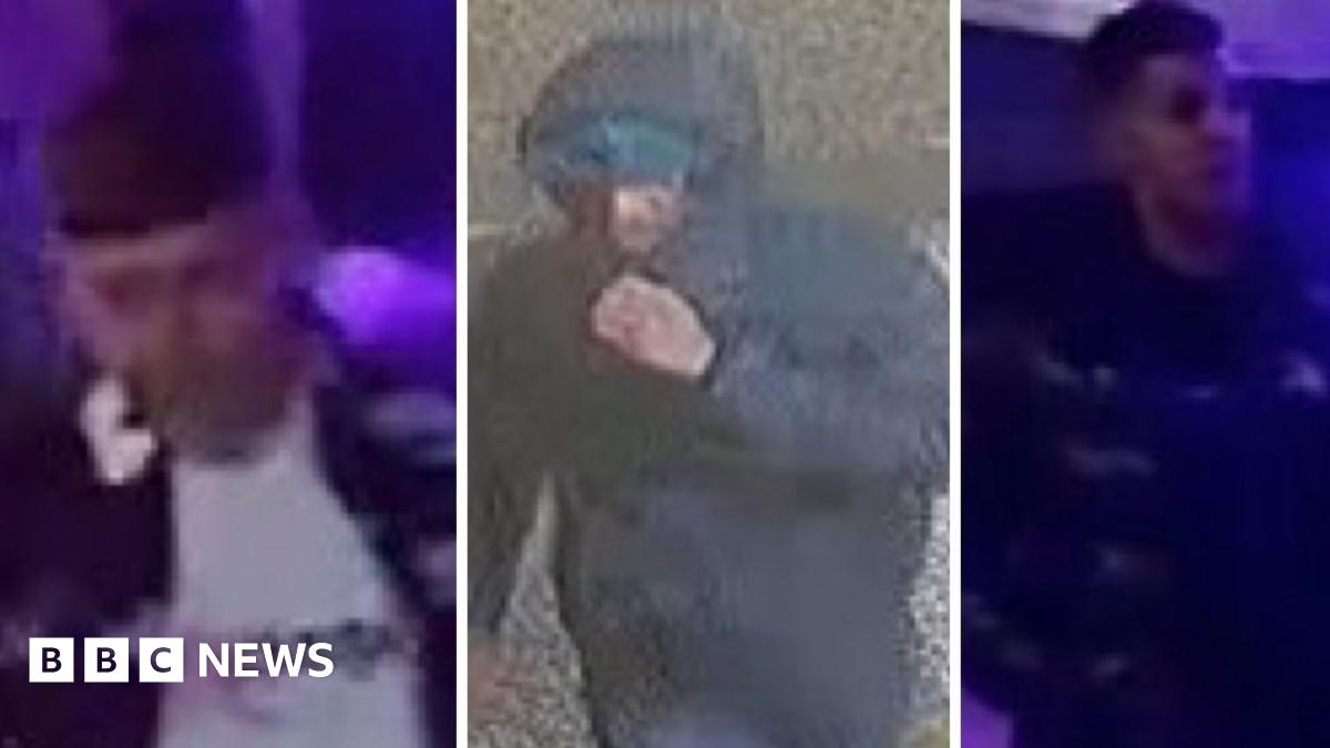 Police release CCTV images after Preston city centre fight - BBC News