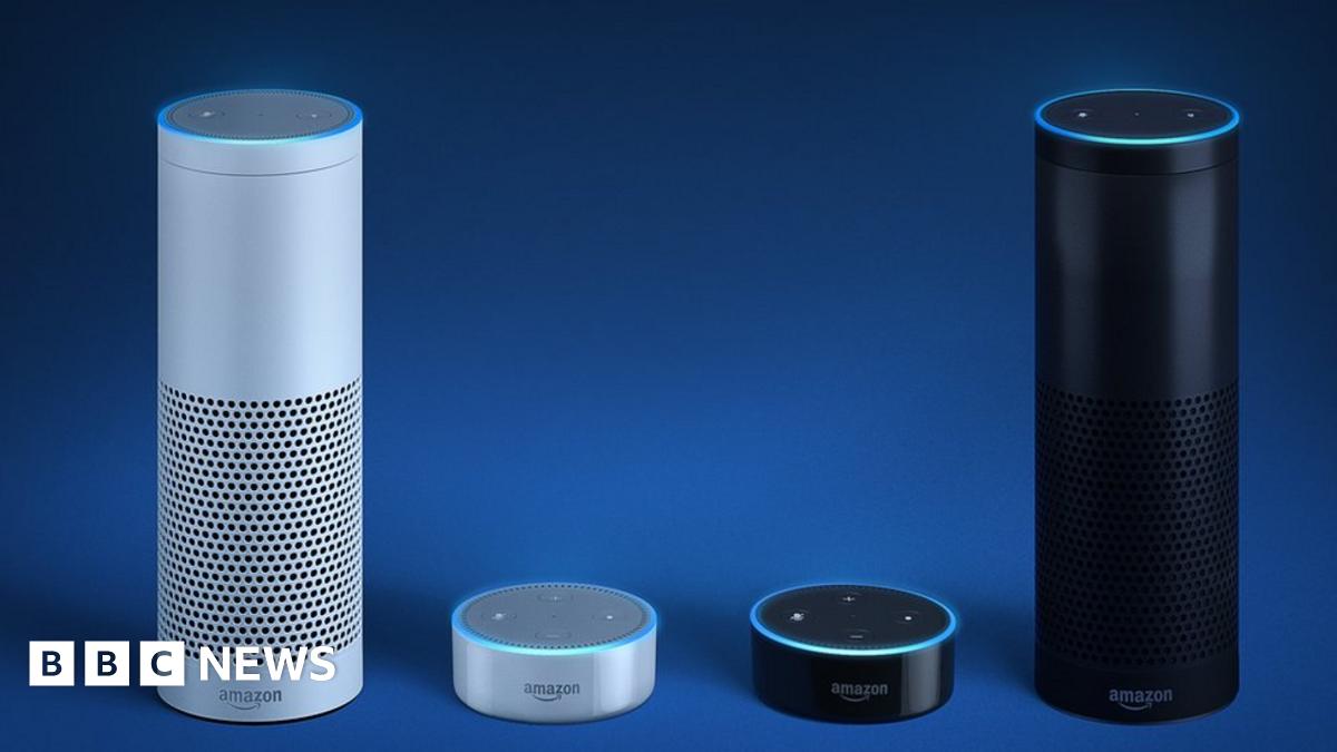 Amazon Echos activated by TV comment - BBC News