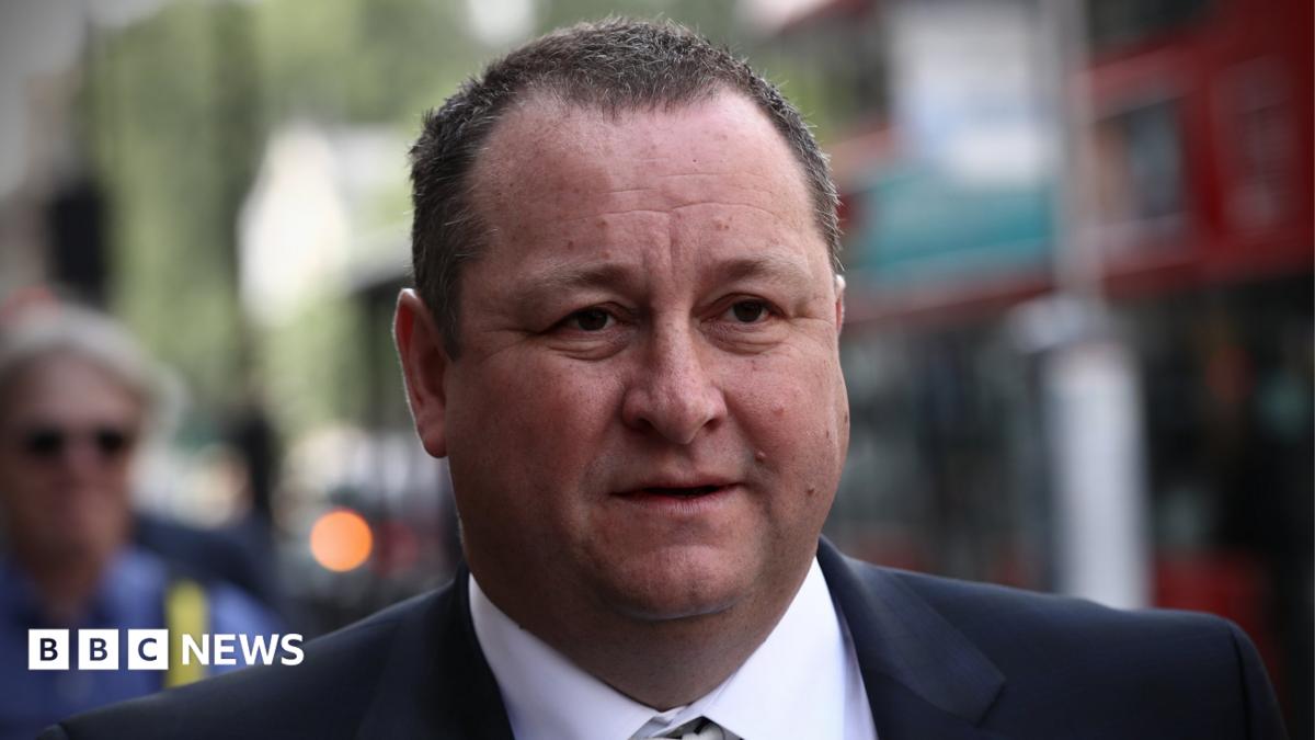 Mike Ashley hits out at Debenhams administrators - BBC News