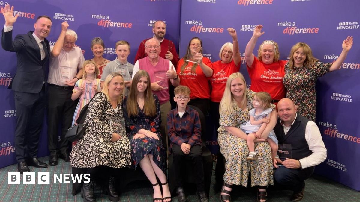 BBC Radio Newcastle Make a Difference awards winners revealed - BBC News