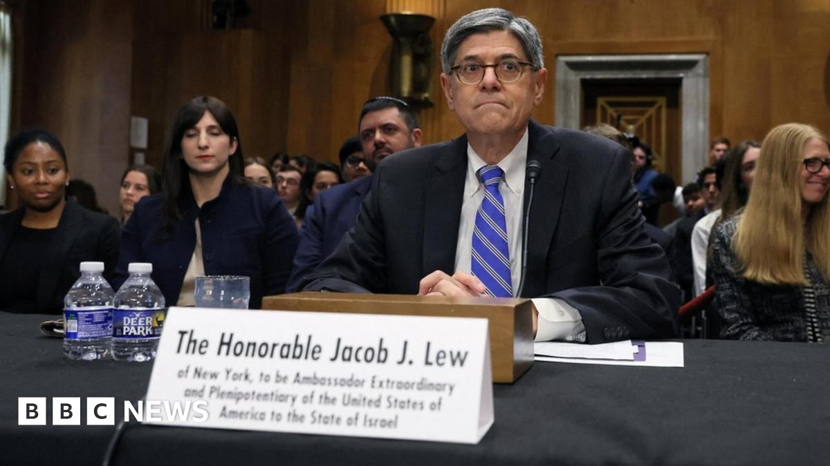 Jack Lew confirmed as new US Ambassador to Israel - BBC News
