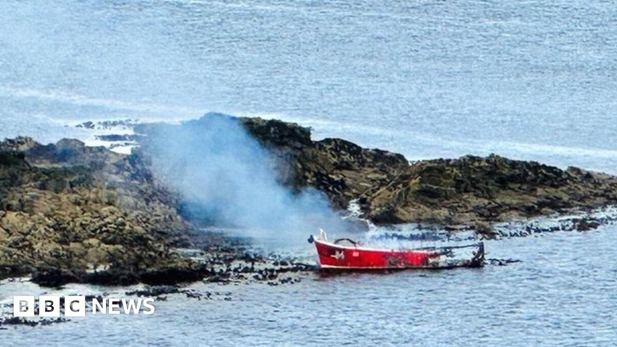 Major rescue operation launched after boat fire off Aberdeenshire coast ...