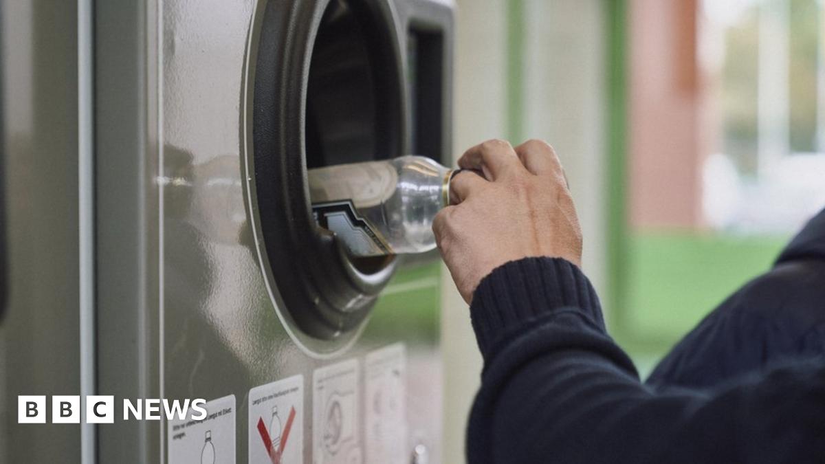UK cash-for-bottle deposit scheme delayed until 2027 - BBC News