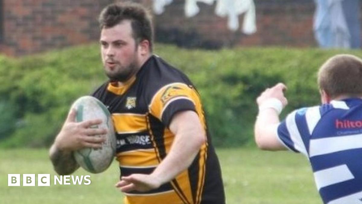 Culcheth Eagles rugby league player dies during match - BBC News