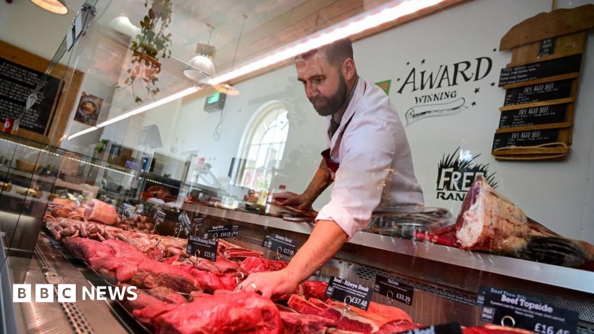 Royal Welsh: Could the high street butcher be under threat? - BBC News