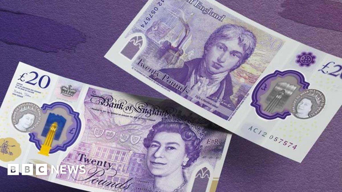 £20 note: New design for Britain's most-forged banknote - BBC News