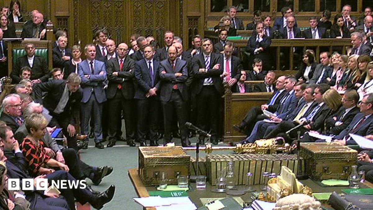 Commons votes to end automatic naming of arrested MPs - BBC News