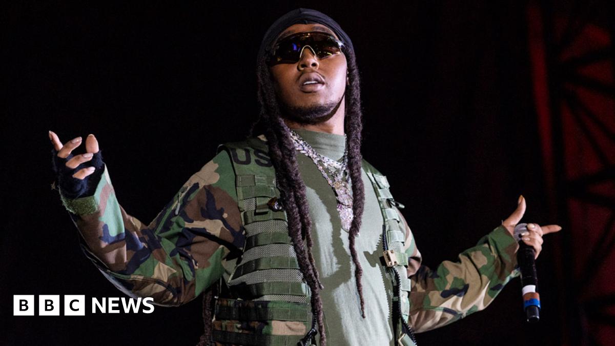 Takeoff: Tributes to Migos rapper shot dead in Houston at 28 - BBC News