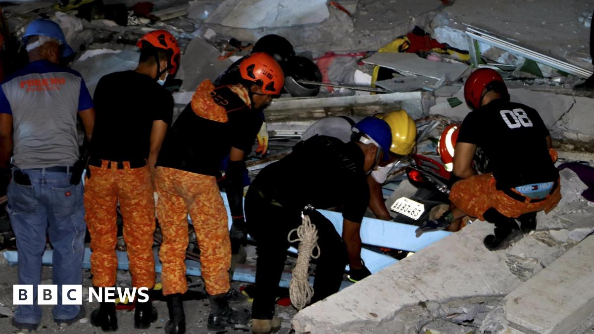 Philippines earthquake: Eight deaths reported on Luzon - BBC News
