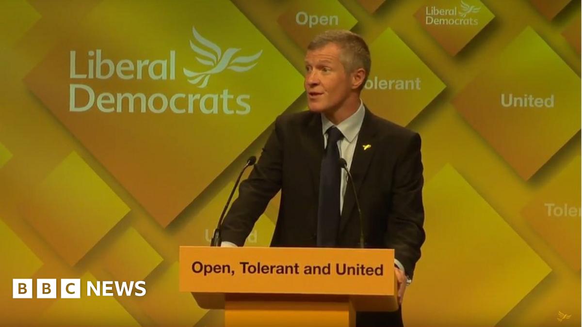 Rennie urges 'hope not despair' at Lib Dem conference - BBC News