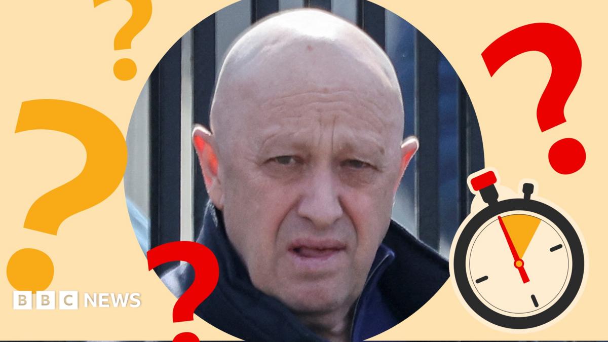 Timed Teaser: Where is Prigozhin going? - BBC News