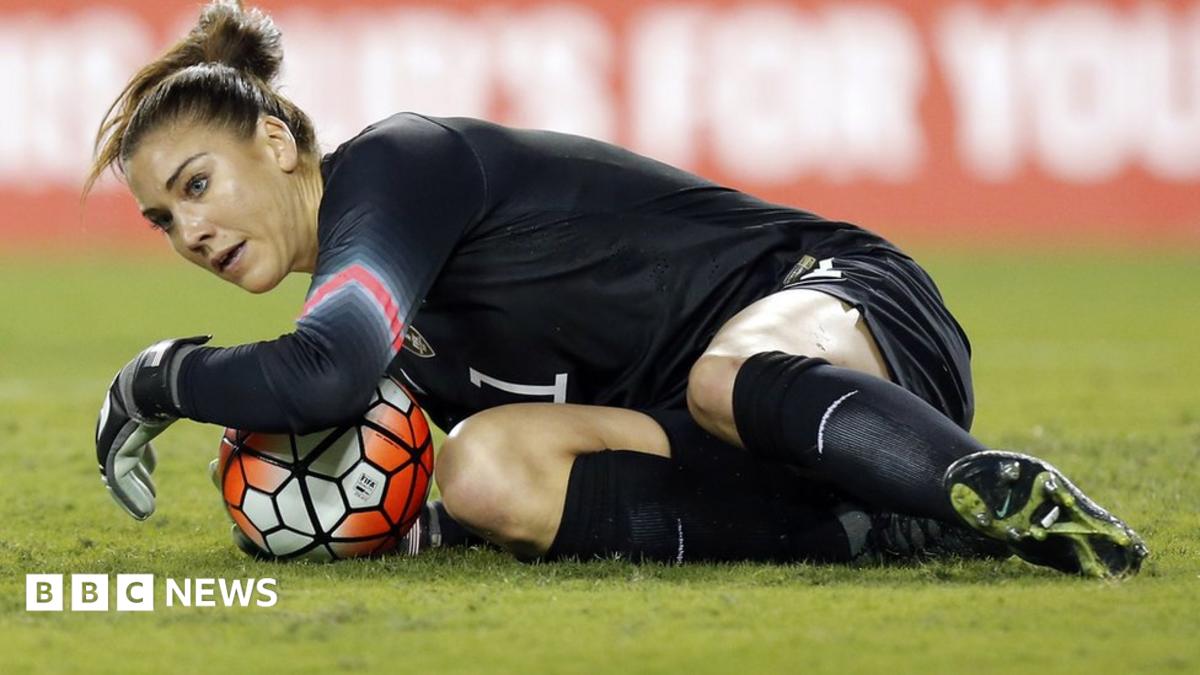 Top US women footballers file complaint for equal pay - BBC News