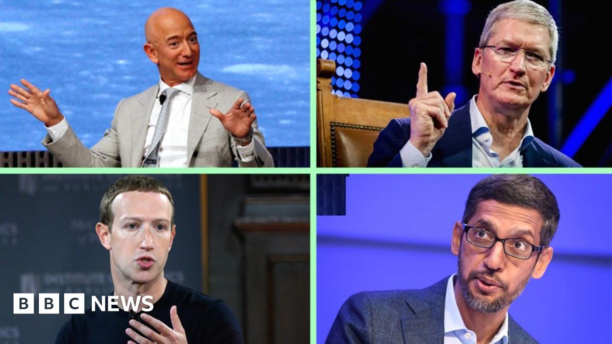Tech giants Facebook, Google, Apple and Amazon to face Congress - BBC News