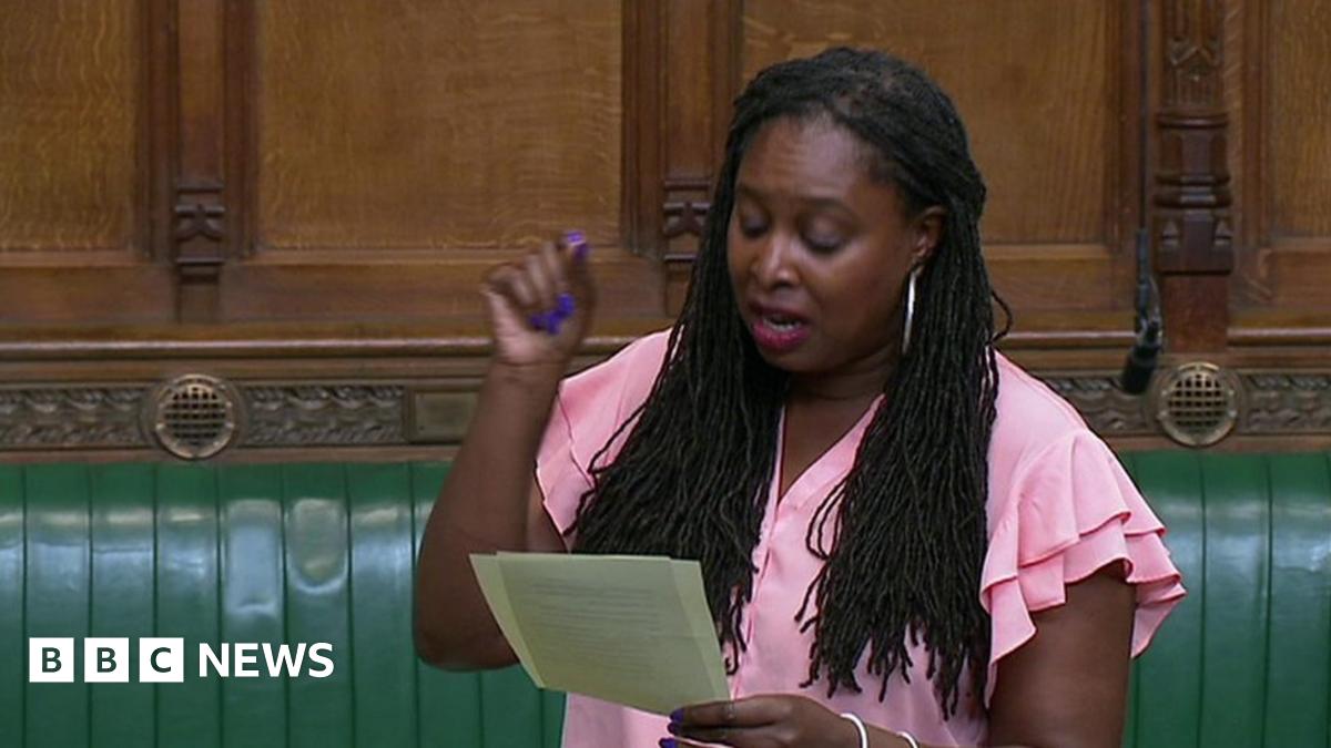 Dawn Butler thrown out of Commons for PM lie accusation - BBC News