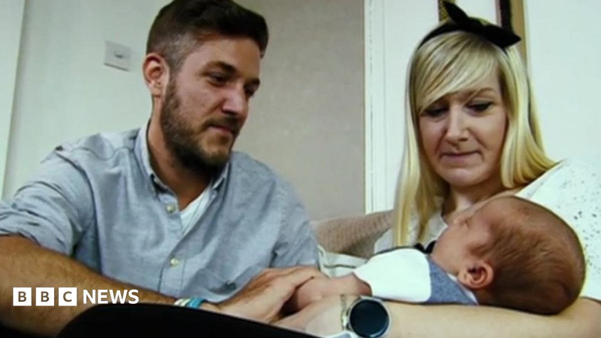 Charlie Gard's parents 'blessed' with arrival of baby boy - BBC News