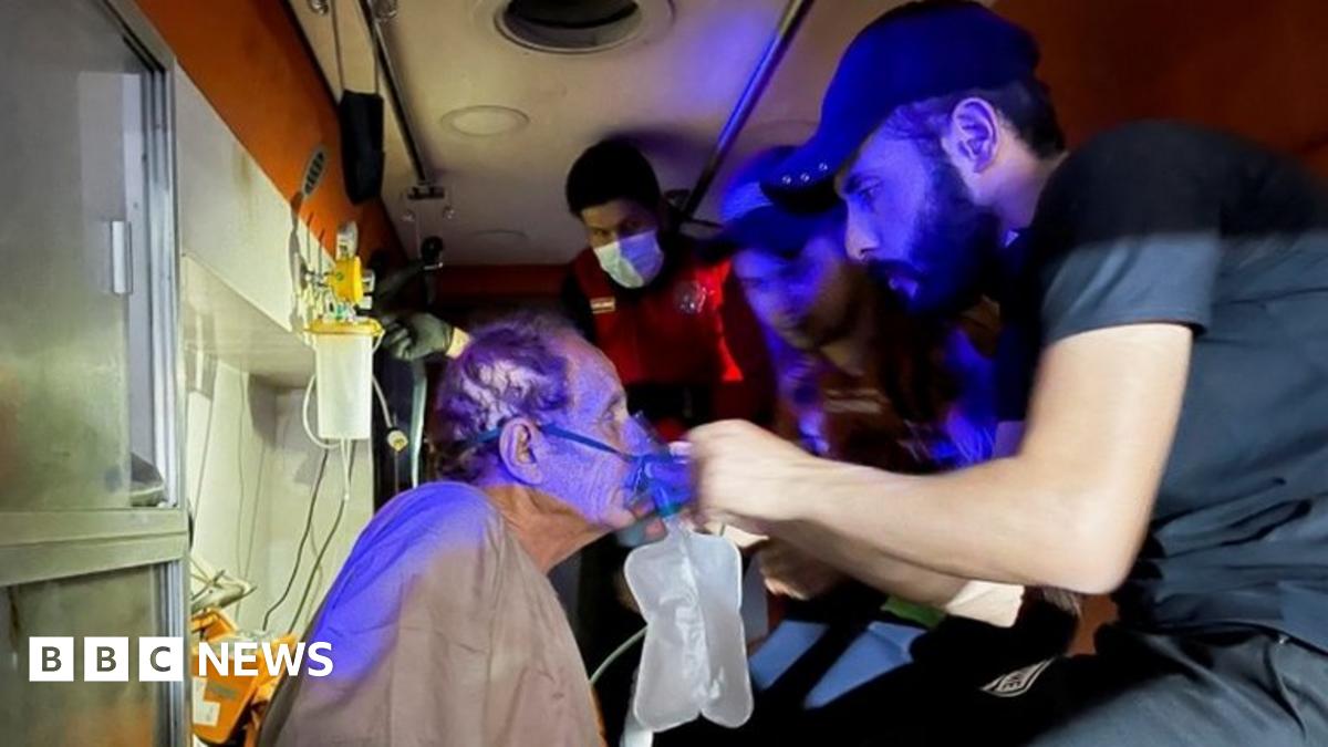 Iraq Covid hospital fire: 82 dead after 'oxygen tank explodes' - BBC News