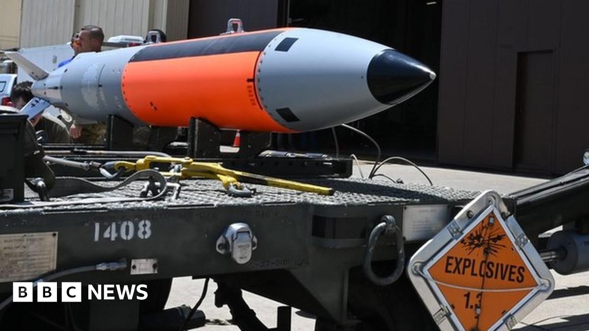 Are US nuclear weapons set to return to RAF Lakenheath? - BBC News