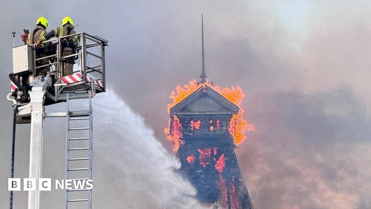 Ayr station hotel fire: Third teenager arrested over blaze - BBC News