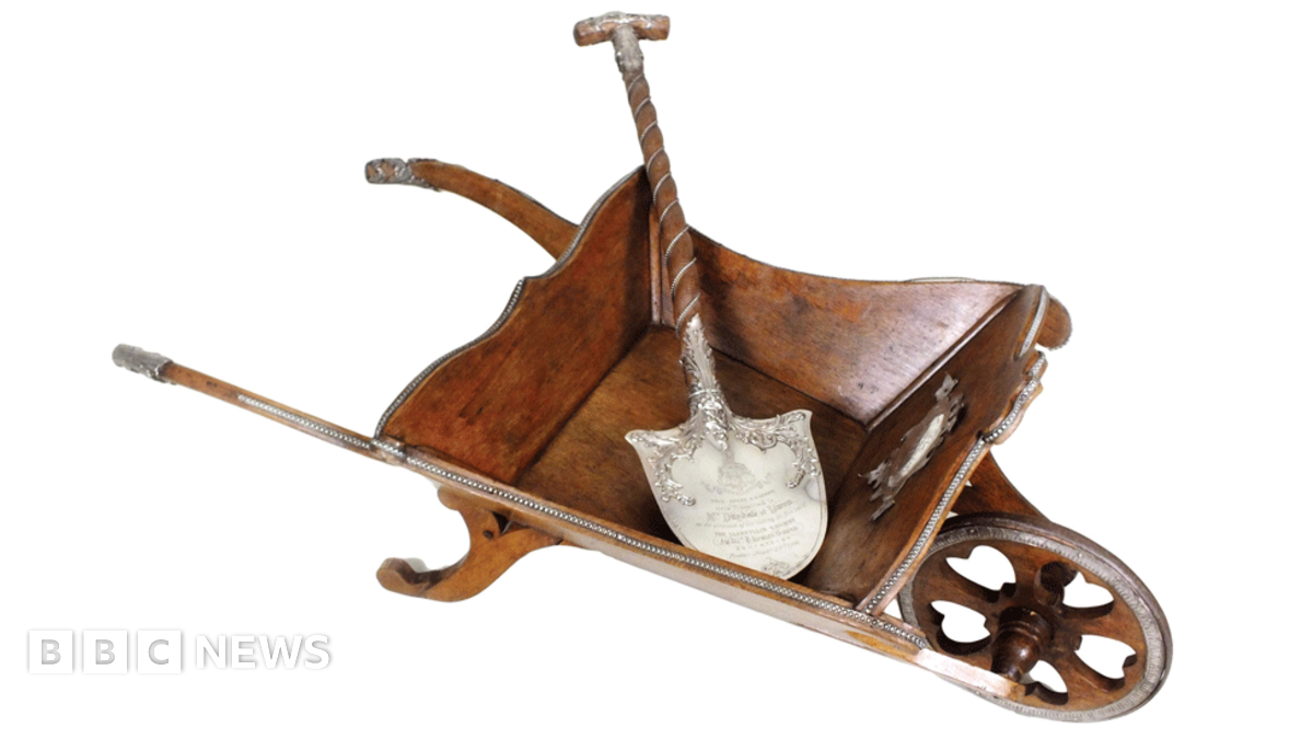 ancient wheelbarrow