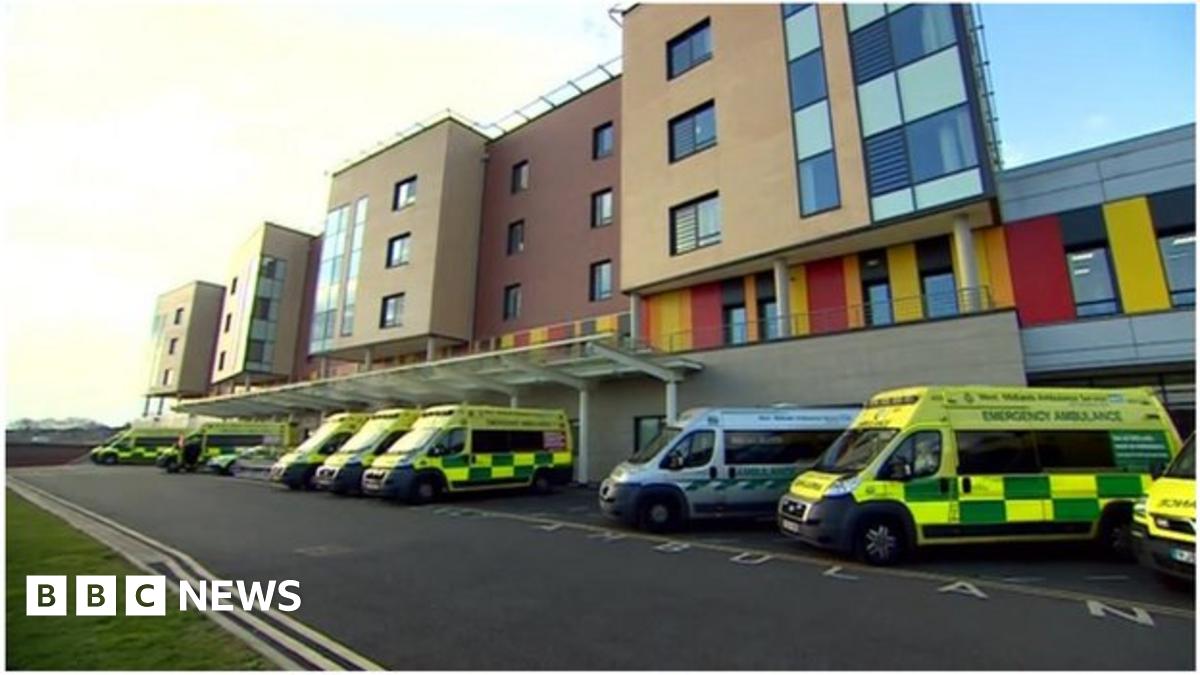 Royal Stoke A&E pressures see blood tests carried out in ambulances ...