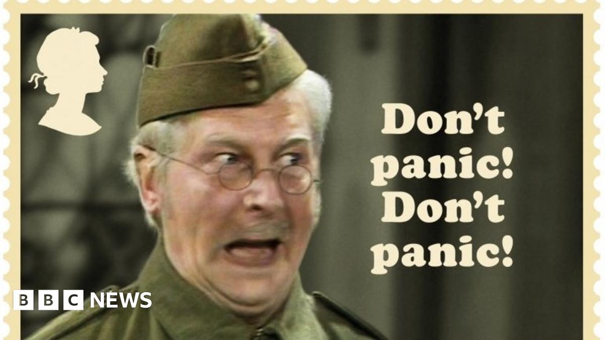 Don't panic! Dad's Army turns 50 with set of stamps - BBC News