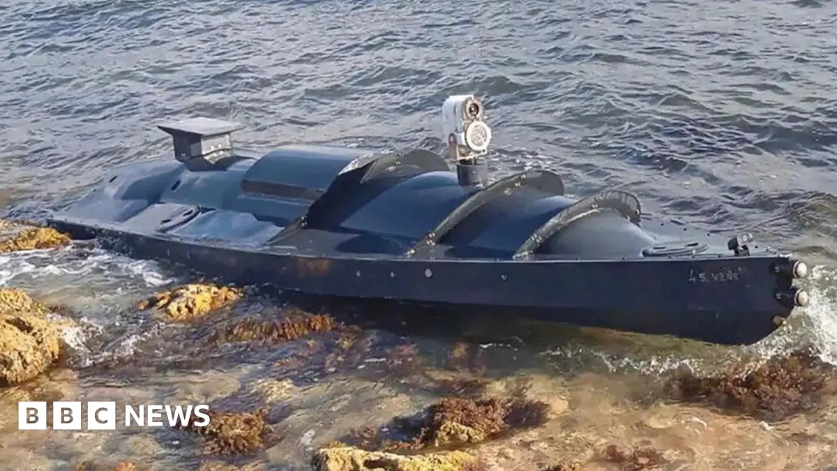 Sea drones: What are they and how much do they cost? - BBC News