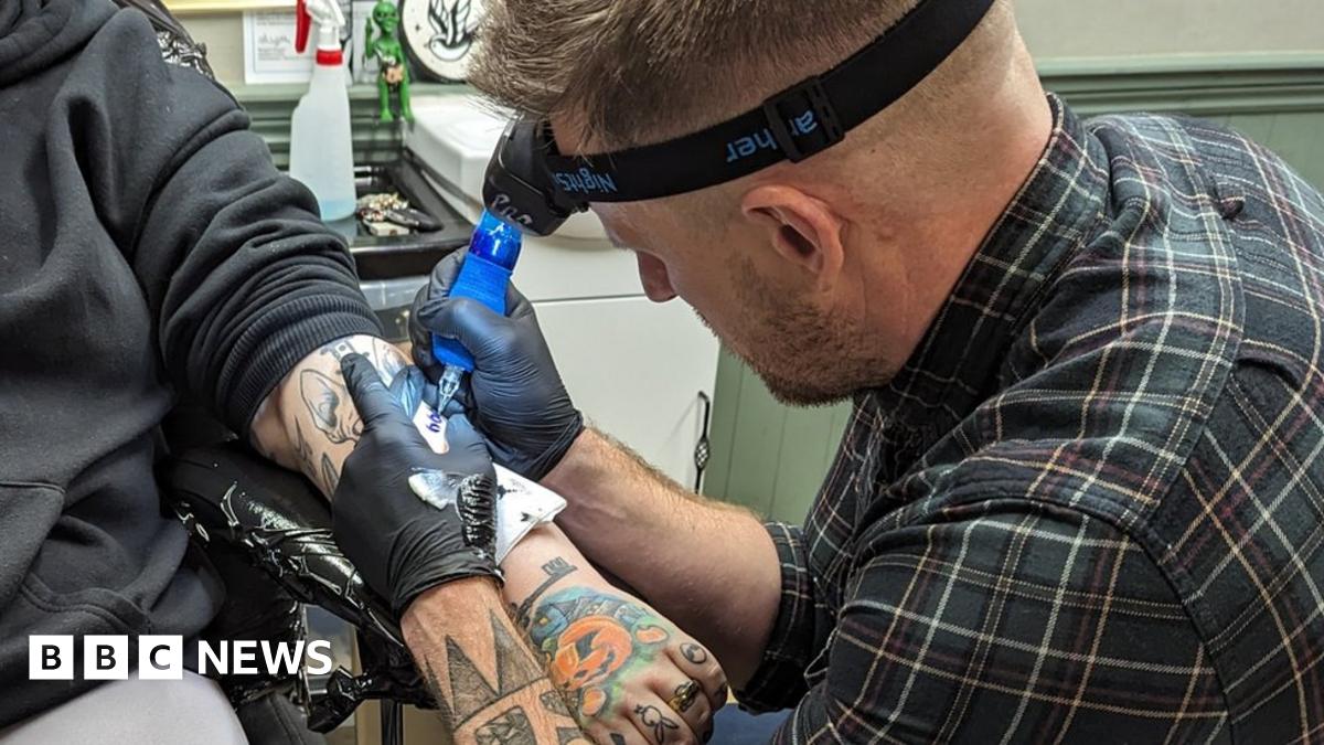 Toys for tattoos: Stockton tattooist swaps body art for donations - BBC ...