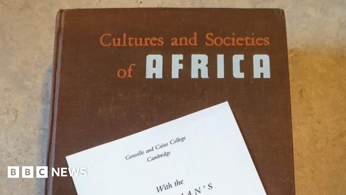 Cambridge University library book returned 60 years late - BBC News