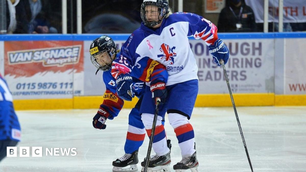 Telford's GB ice hockey skipper upbeat after Olympics failure - BBC News