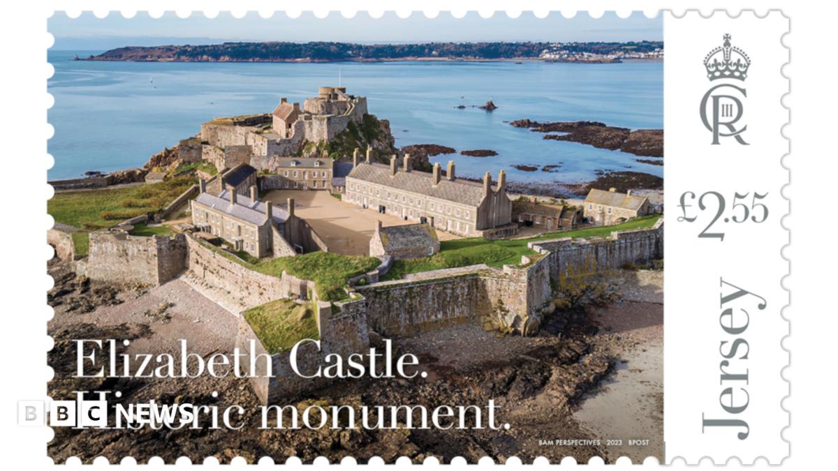 Jersey stamp issue celebrates Elizabeth Castle - BBC News