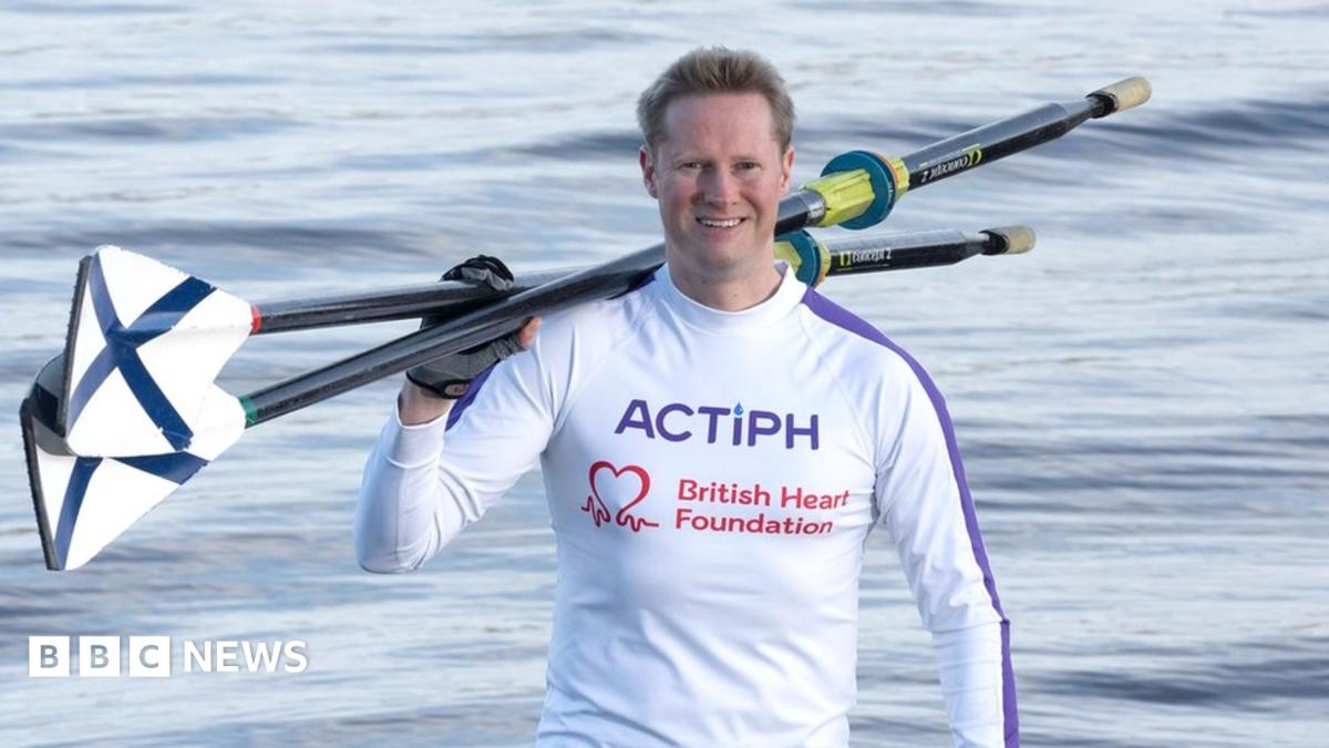 Adventurer attempts Antarctic row after heart surgery - BBC News