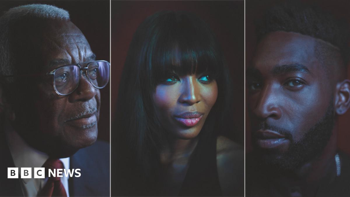 Black British stars celebrated at National Portrait Gallery - BBC News