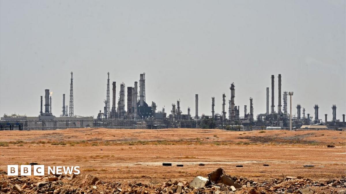 Oil drops sharply after media reports on Saudi production - BBC News