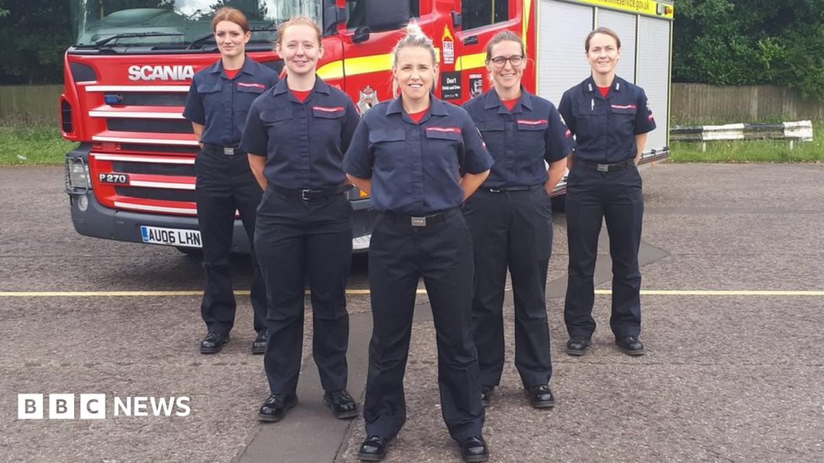 Calls for more women to join Norfolk Fire Service - BBC News