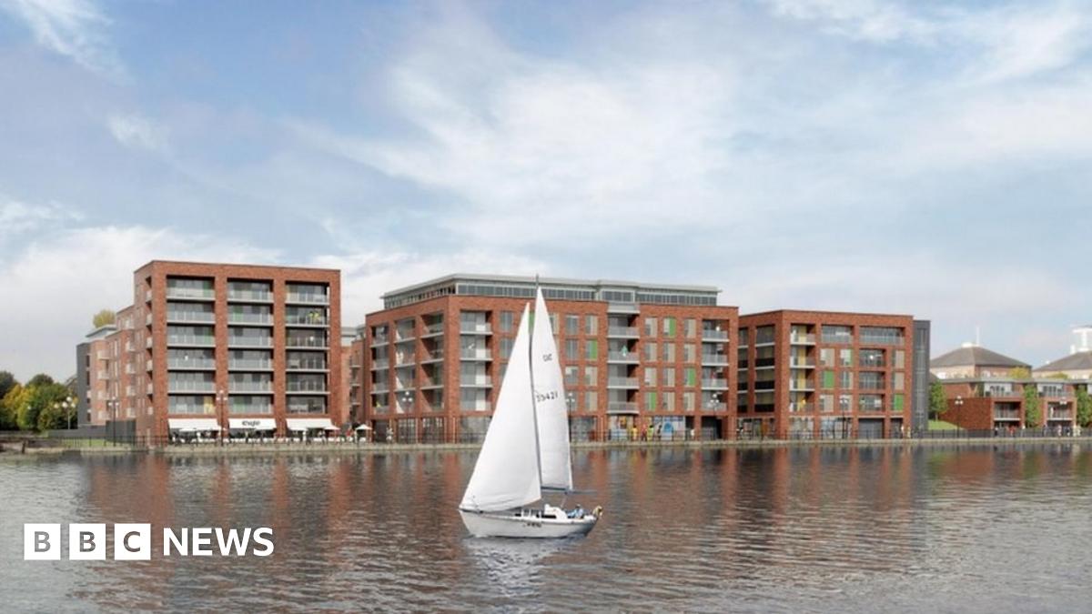 House and flats plan for site of Cardiff pub The Wharf - BBC News