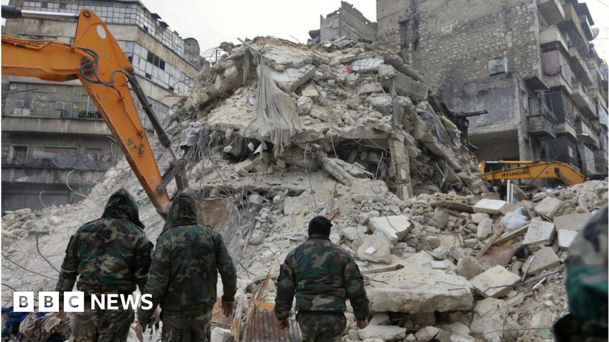 Turkey earthquake: Aleppo among worst-hit areas in Syria - BBC News