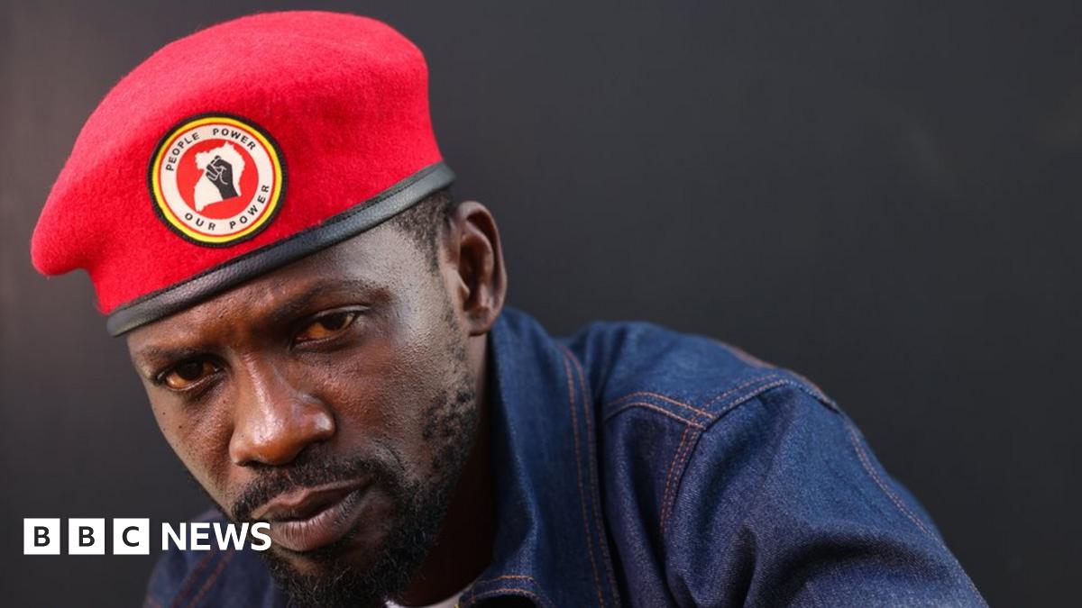 Bobi Wine 'under house arrest' after return to Uganda - BBC News